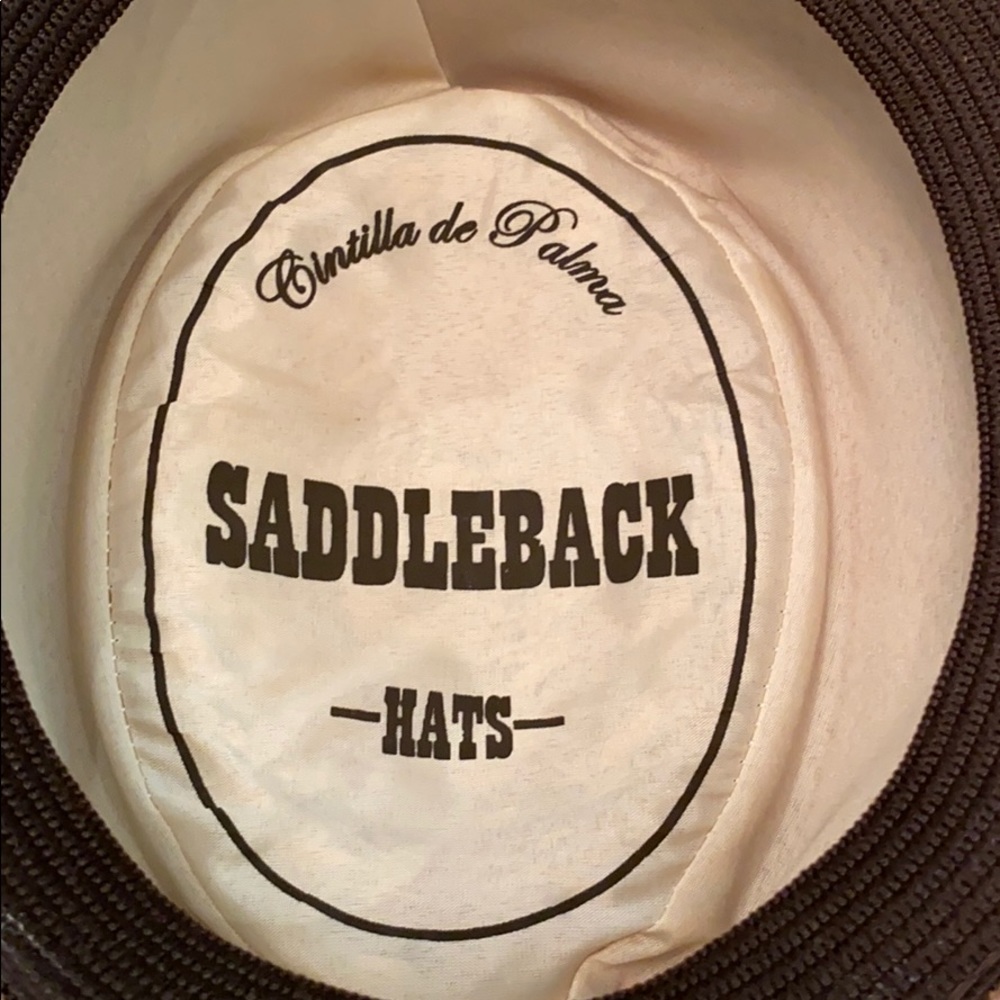 Straw Hat Saddleback Palma Hat Western Hat Southweste… - Gem